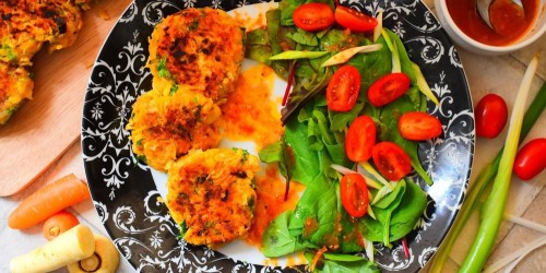 Butter Bean Patties with Green Salad | Vegetarian | Recipe | SoCook